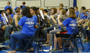 Sixth grade band provides a sample for fifth-grade students – Bryant ...