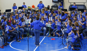 Sixth grade band provides a sample for fifth-grade students – Bryant ...